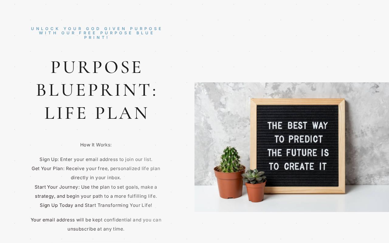 Purpose Blueprint